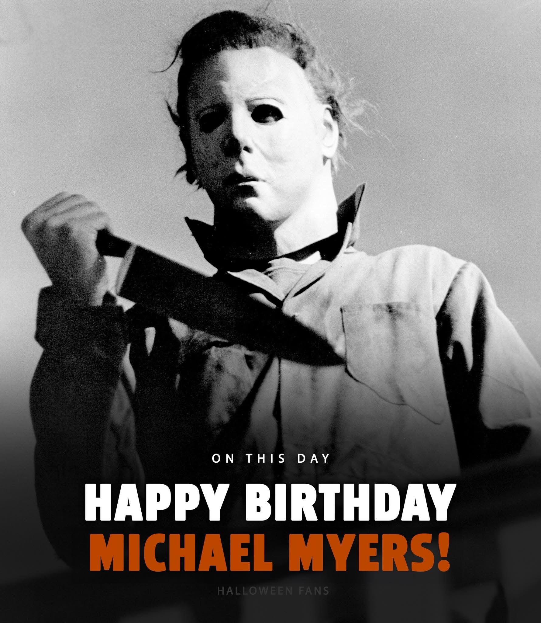Birthday 🔪 October 19, Me and Michael Myers 🎃 - Rob Juarez